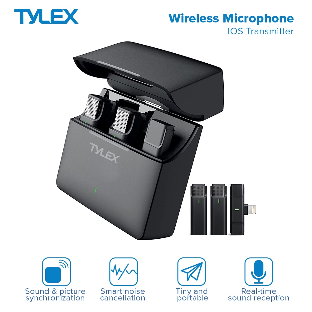 TYLEX Wireless Microphone Transmitter with Sound & picture ...