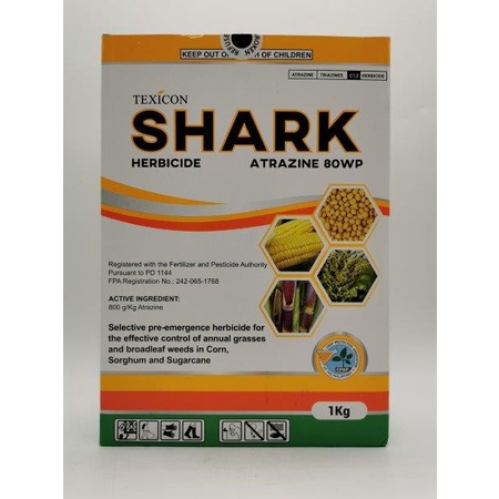 TEXICON SHARK ATRAZINE 80 WP HERBICIDE 1 KG | Shopee Philippines