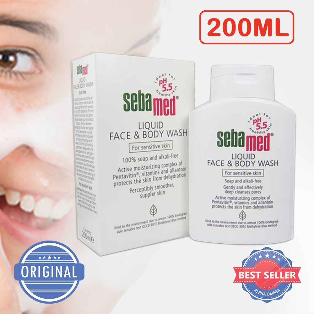 SEBAMED LIQUID FACE & BODY WASH 200ML - ORIGINAL | Shopee Philippines