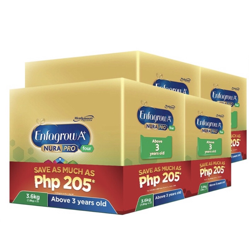 NEW ENFAGROW A+ NURA PRO FOUR 3.6kg (EXPIRATION 2024) | Shopee Philippines