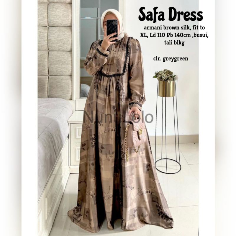 (SEND IMMEDIATELY) SAFA DRESS ORI LABEL JASMINE | Shopee Philippines