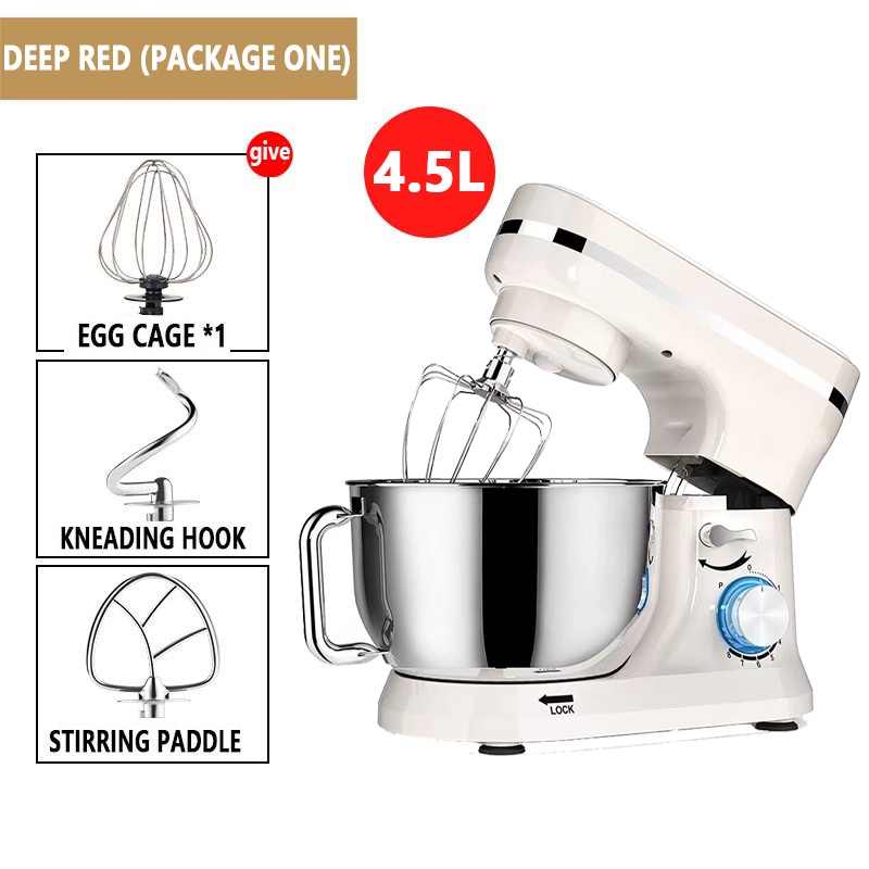 Food mixer, multi-function mixer, 5.5L 1200W stainless steel, 4 colors ...