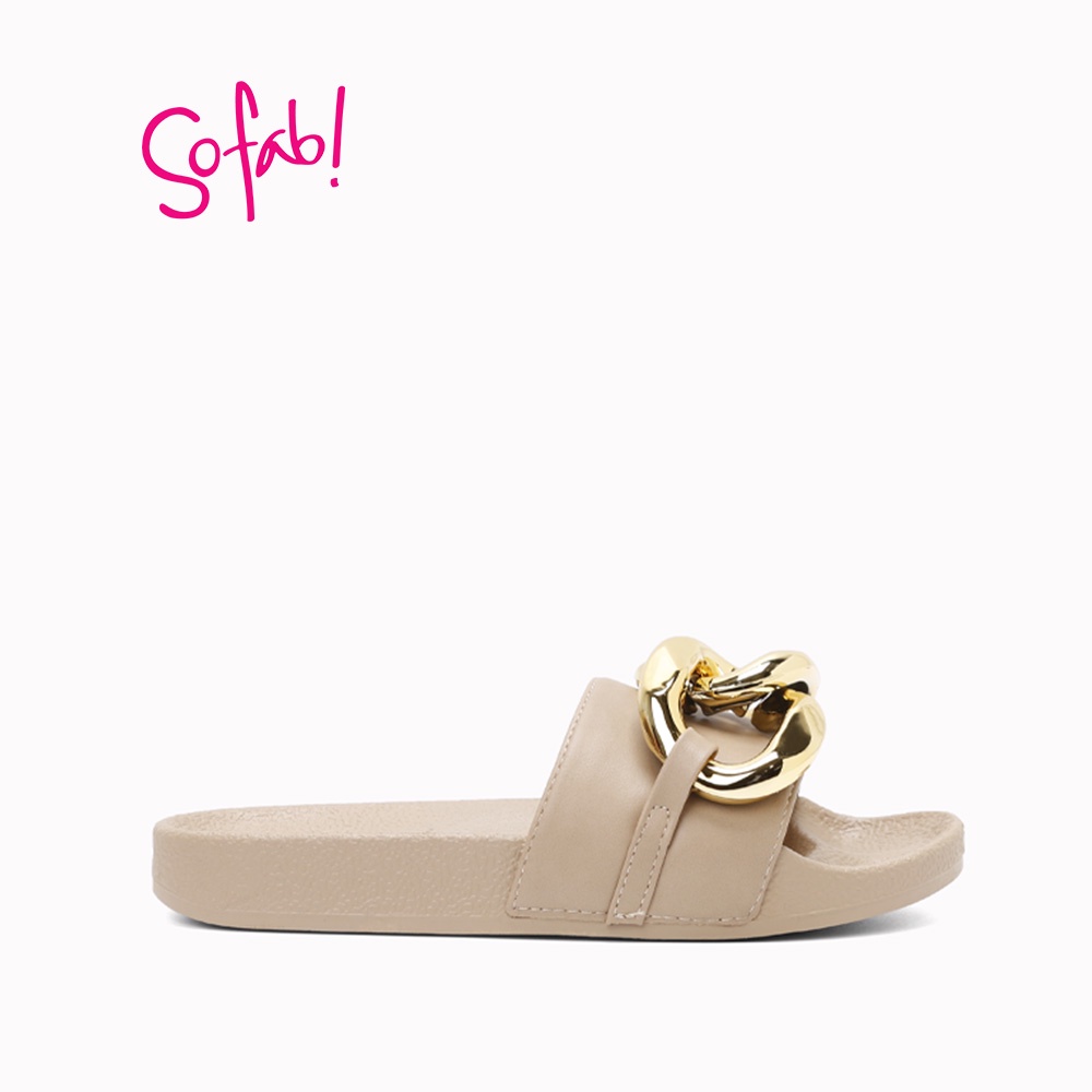 Sofab! Queenie Flat Slides | Shopee Philippines