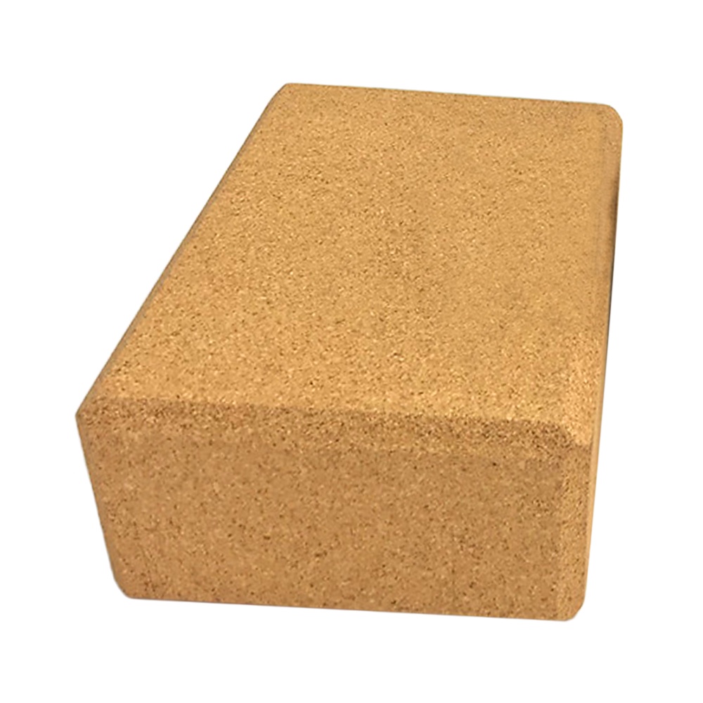 Home Gym Fitness Yoga Block Cork Wood Yoga Block Brick Soft High ...