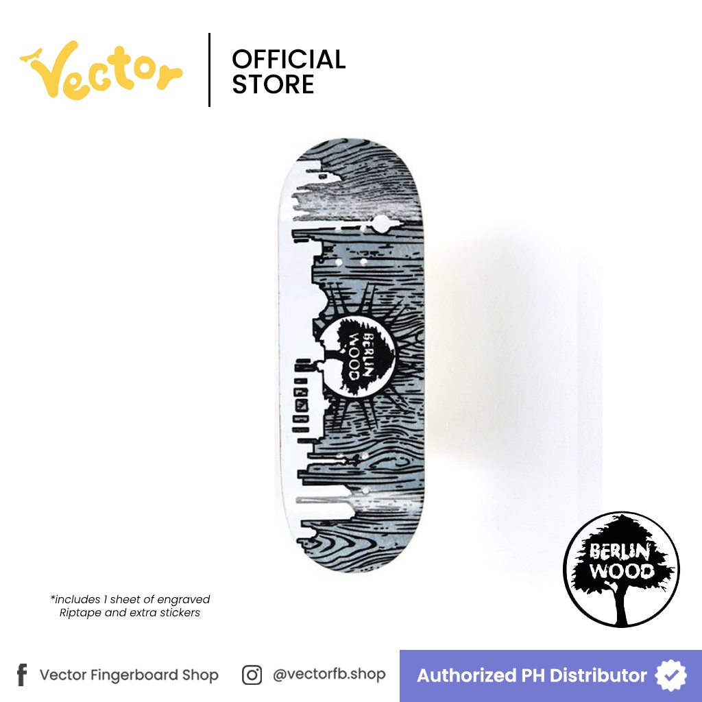 Berlinwood "BW Skyline" Gray - 33.3mm X-Wide Classic Shape ...