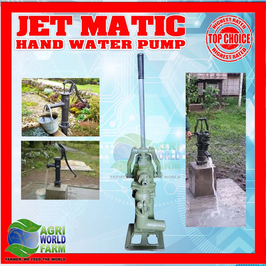 JET MATIC HANDLE WATER PUMP PATUBIG | Shopee Philippines