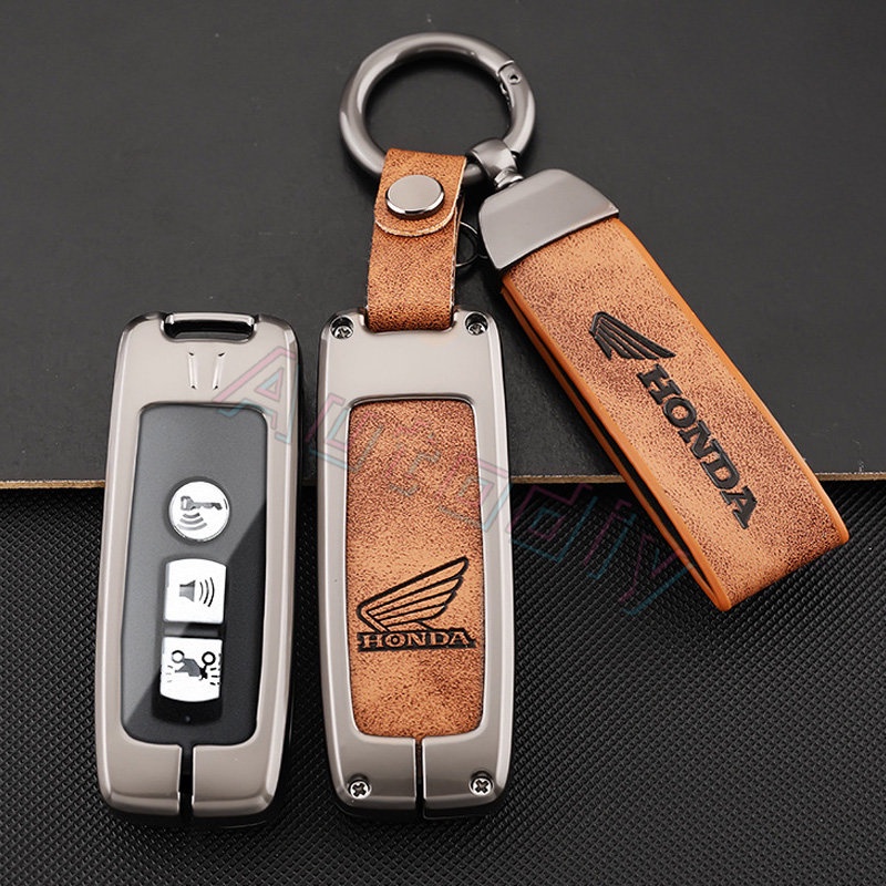 Leather Honda Remote Key Case XADV ADV 150 PCX 150 PCX150 SH125 FORZA ...