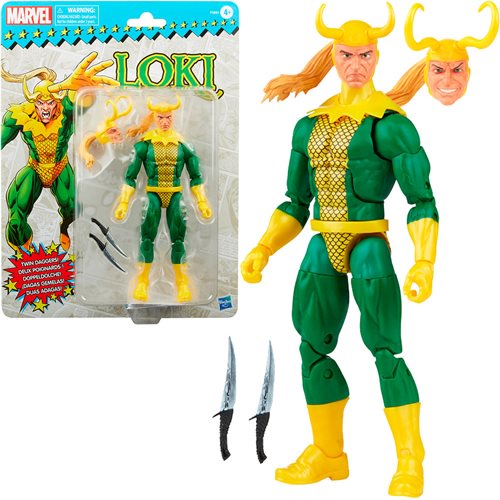MARVEL LEGENDS RETRO LOKI (MISB) | Shopee Philippines