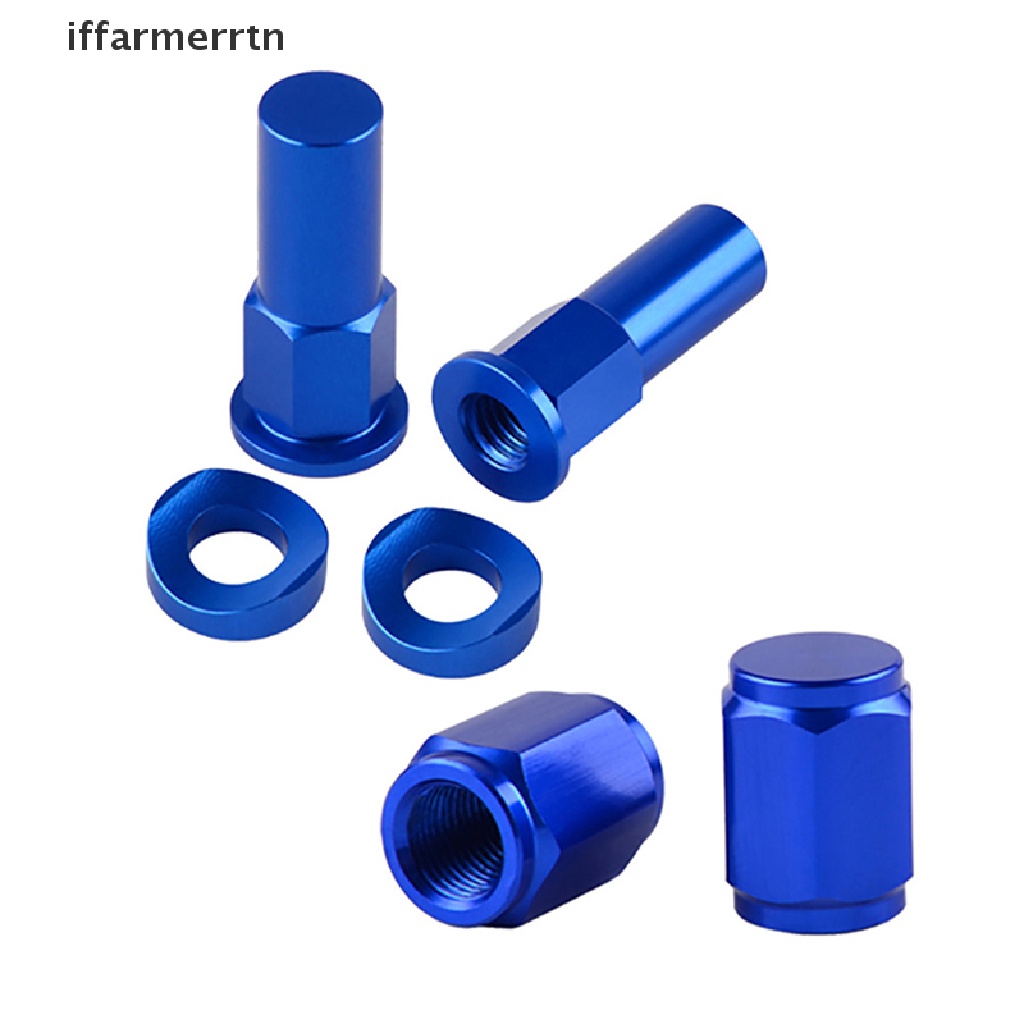 iffar 3PCS Motocross Rim Lock Nut Kit Tire Clamp Screw Rim Lock Nut ...