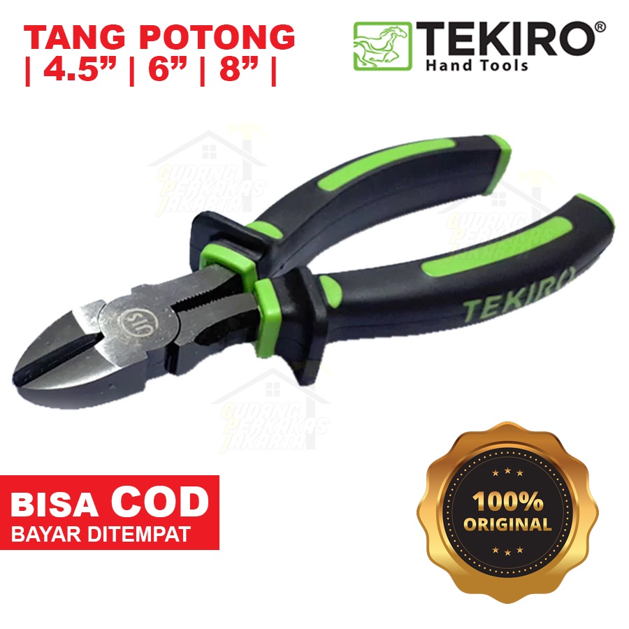 ORIGINAL TEKIRO TEKIRO CUTTING PLIERS | Shopee Philippines