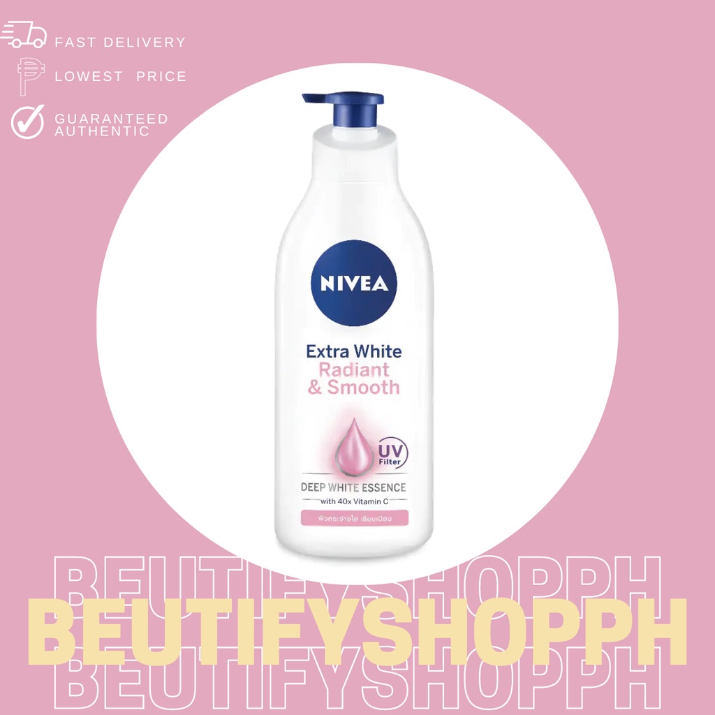 Nivea Extra White Lotion 600ml | Shopee Philippines