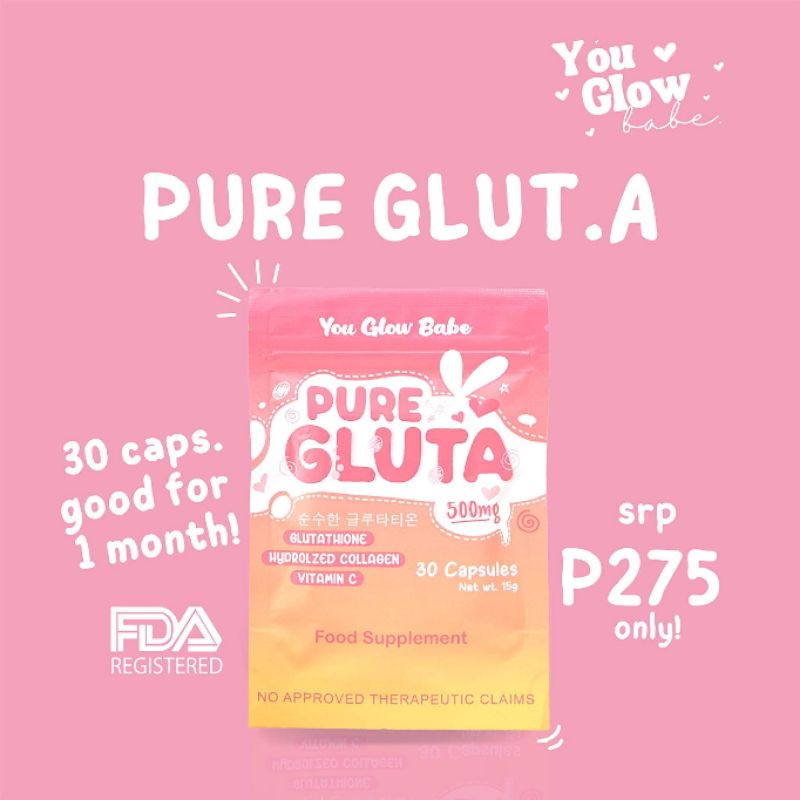 Pure Gluta by YOU GLOW BABE | Shopee Philippines
