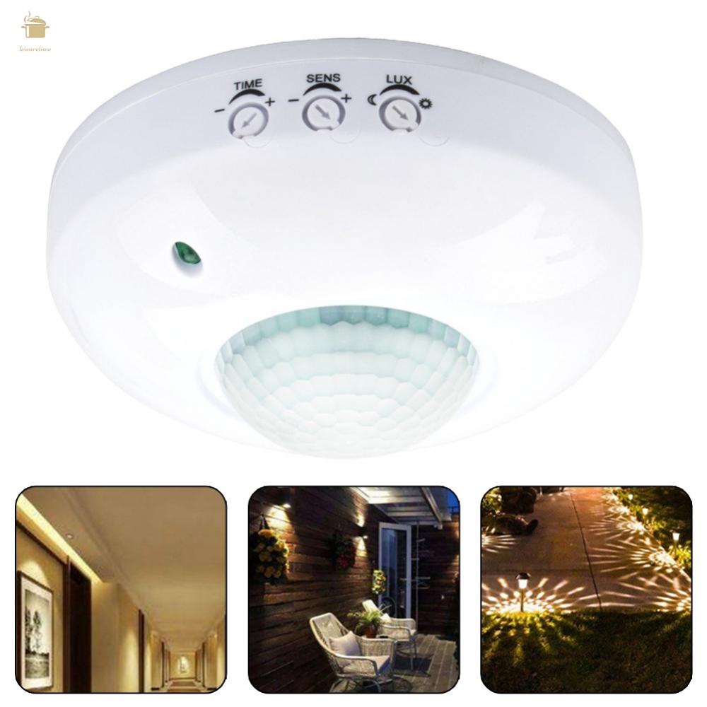 Ceiling motion detector 360 suitable for LED lighting IR PIR sensor ...