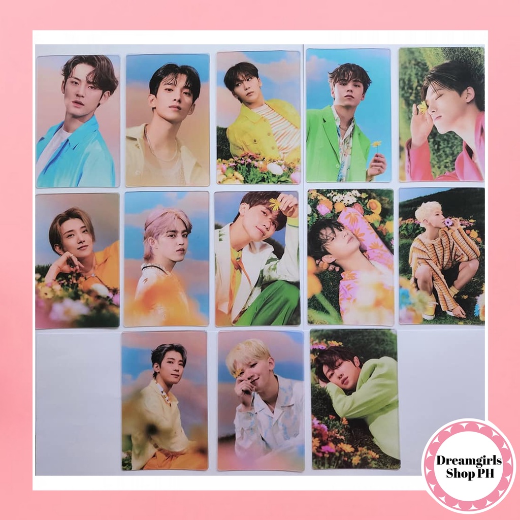 SEVENTEEN 4th Album Repackage Sector 17 Clear Photo Card Set Photocard ...