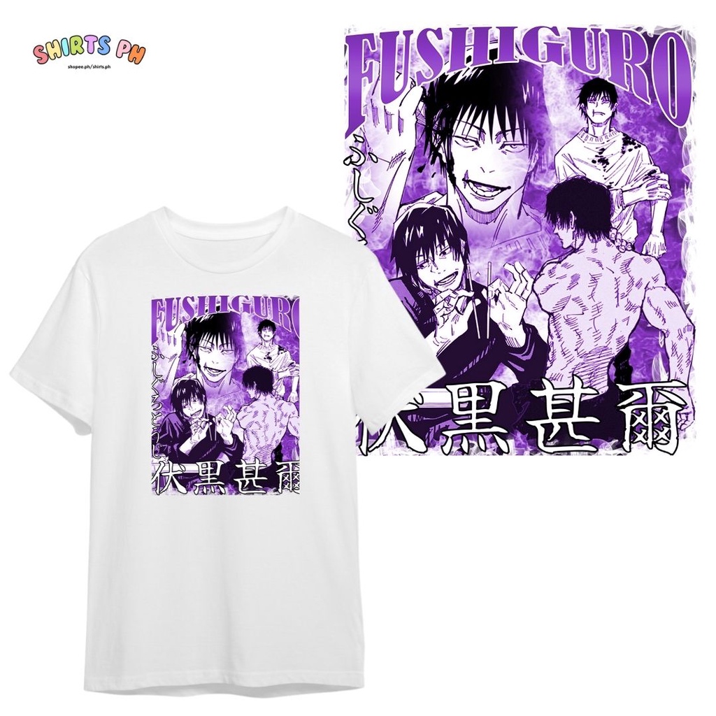 Toji Fushiguro Jujutsu Kaisen Anime Tshirt | Shirts.PH | Shopee Philippines