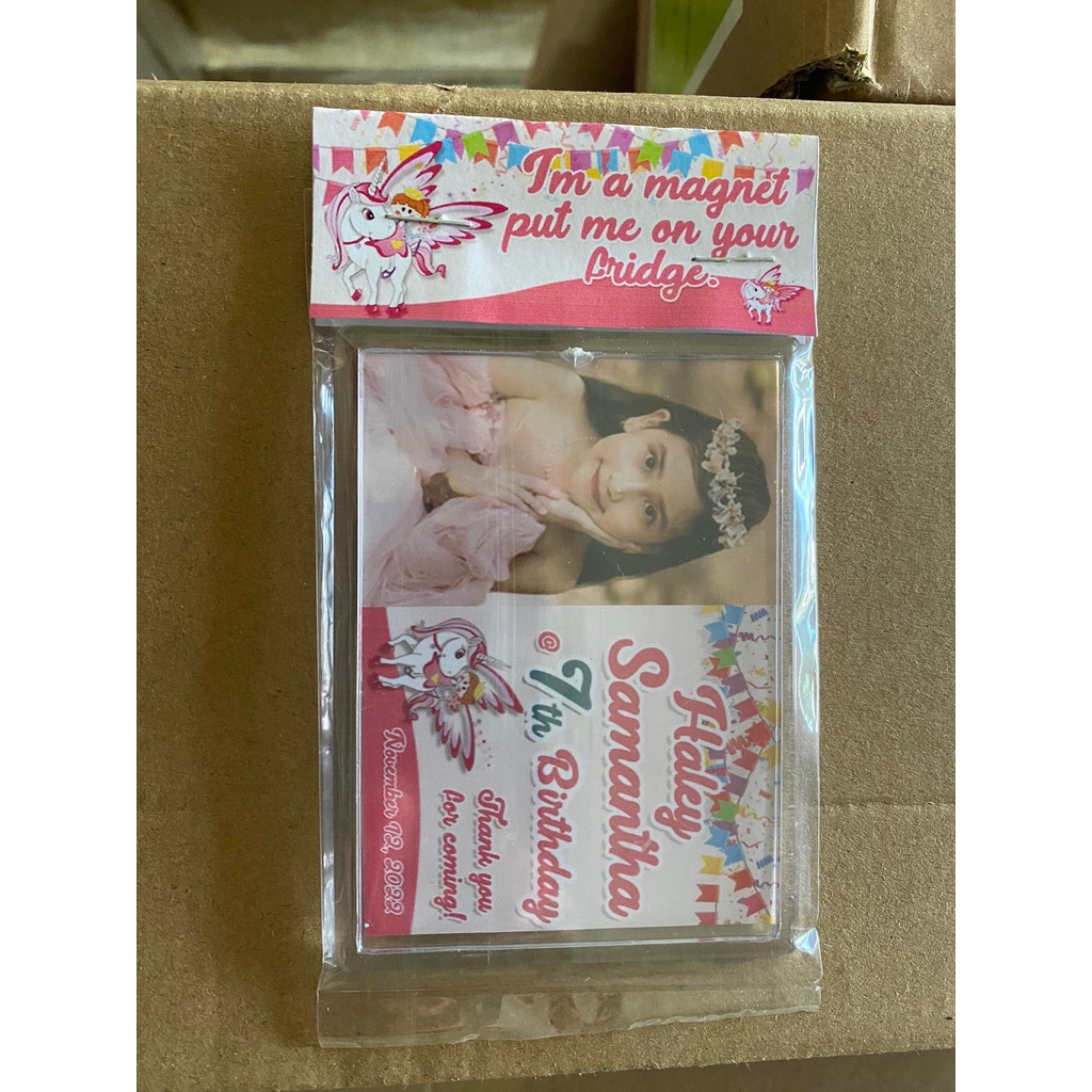 Ref Acrylic Clear Magnet | Shopee Philippines