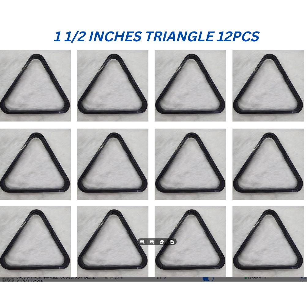 1 1/2 INCHES TRIANGLE 12 PCS | Shopee Philippines