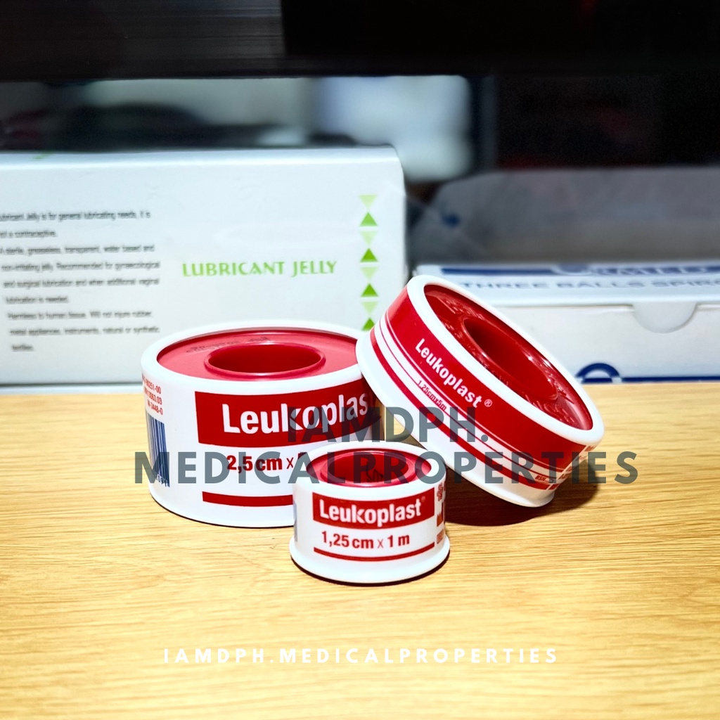 Leukoplast Tape (2.5cmx5m, 1.25cmx5m, 1.25cmx1m) | Shopee Philippines