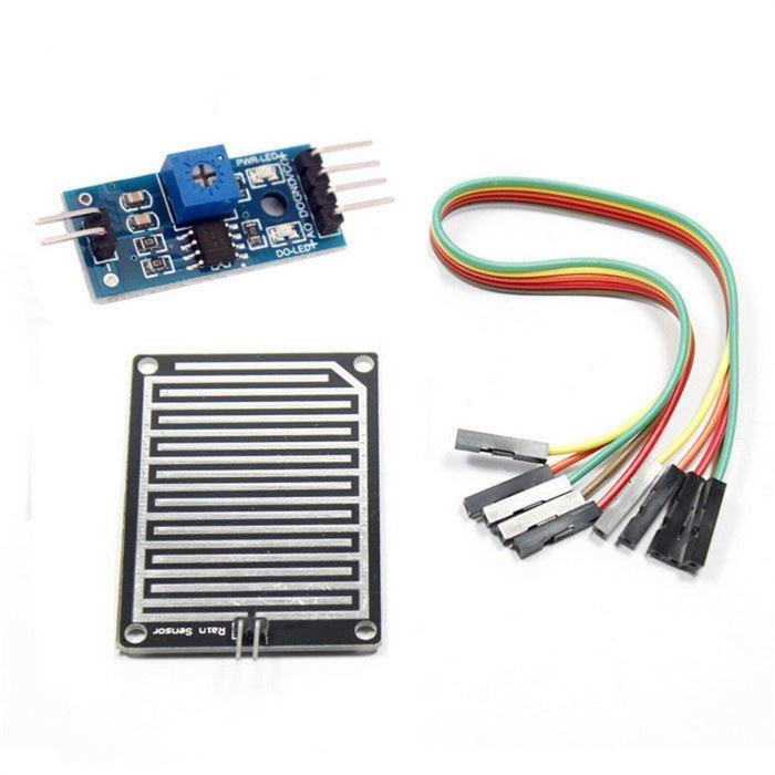 RAIN DETECTION AND MOISTURIZING RAIN DROP WATER SENSOR (ARDUINO ...