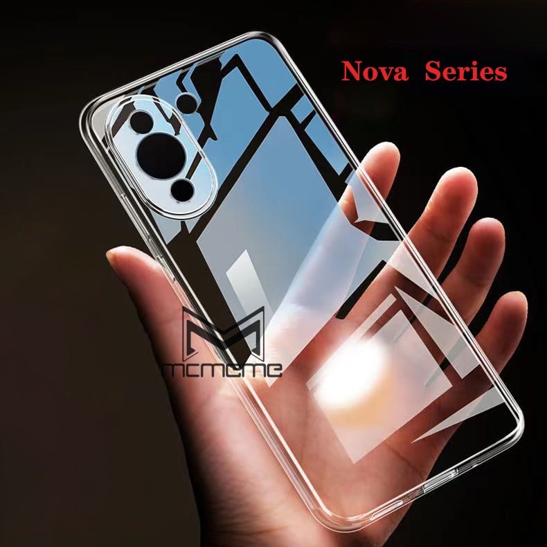 Clear TPU Shockproof Phone Case Huawei Nova 12 12i 12s 11i 11 Pro 10 SE ...