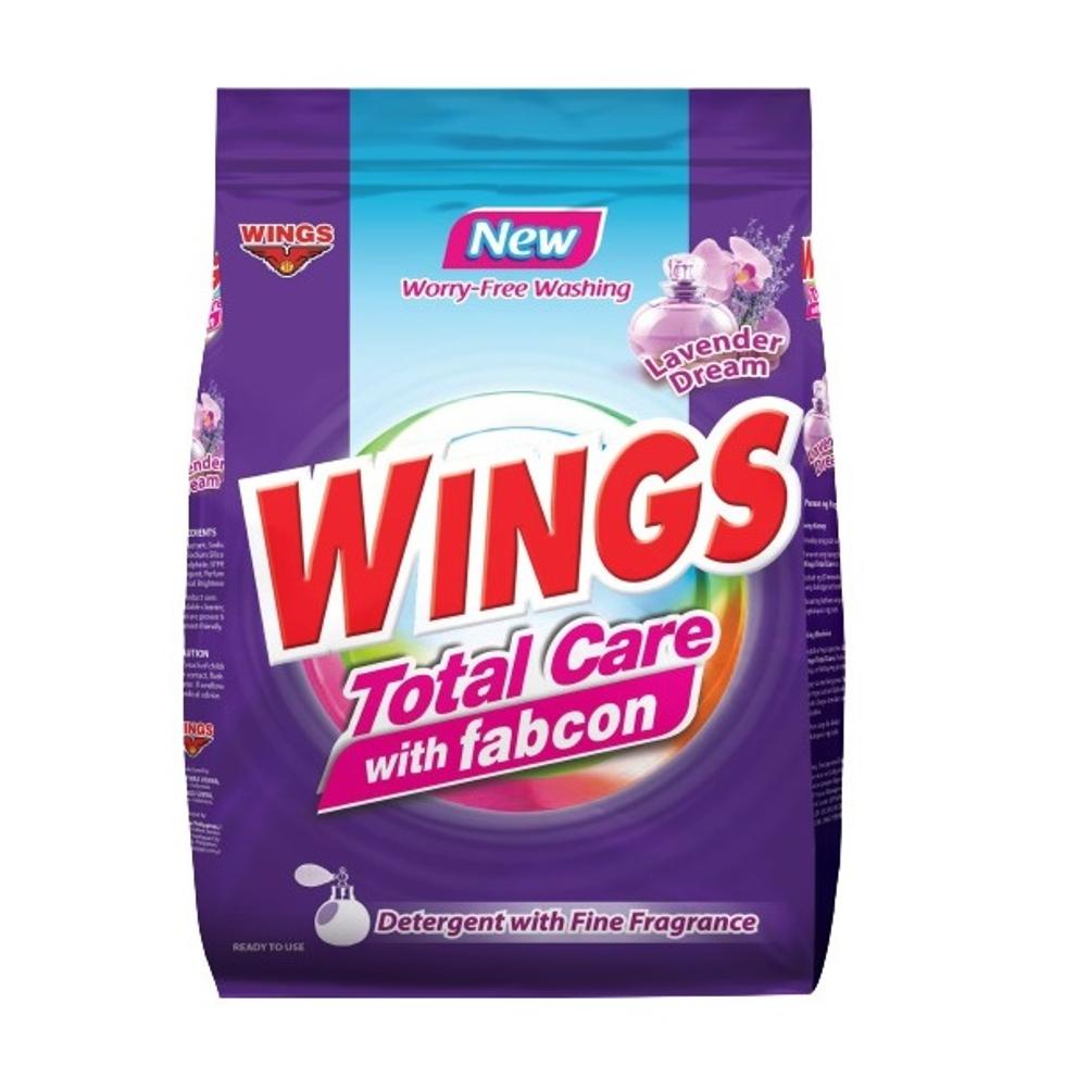 Wings Laundry Powder Lavender Dream 1100g | Shopee Philippines