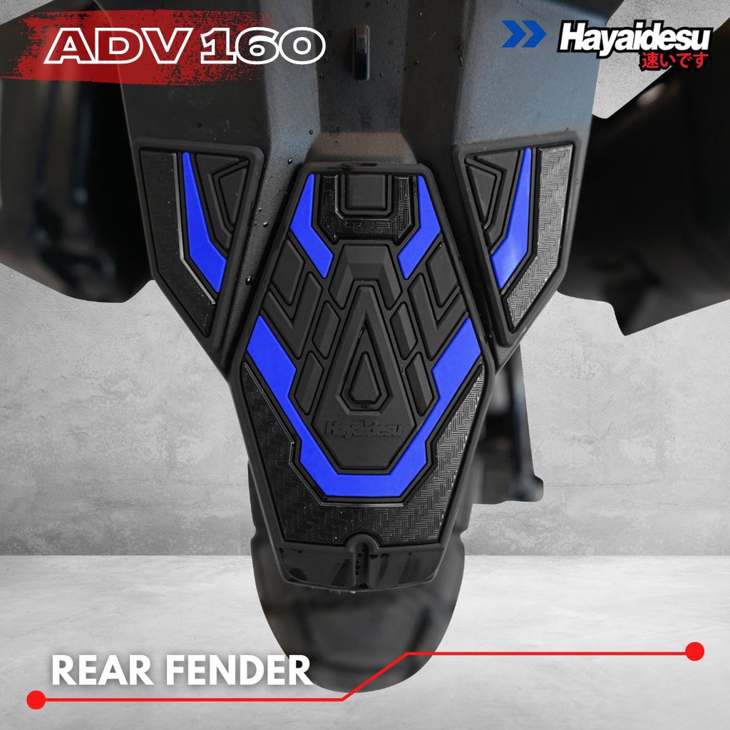 Hayaidesu Honda ADV 160 Rear Fender Protector Cover | Shopee Philippines