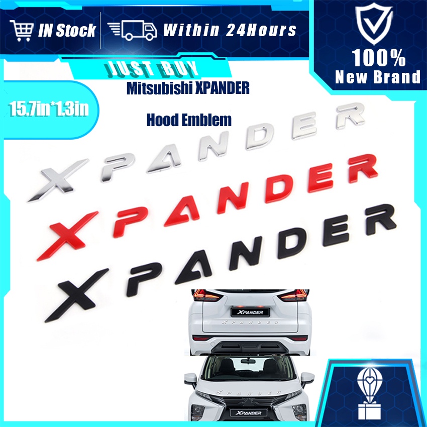 ABS Mitsubishi Xpander Car Logo Decals Replacement No Rust Car Emblem ...