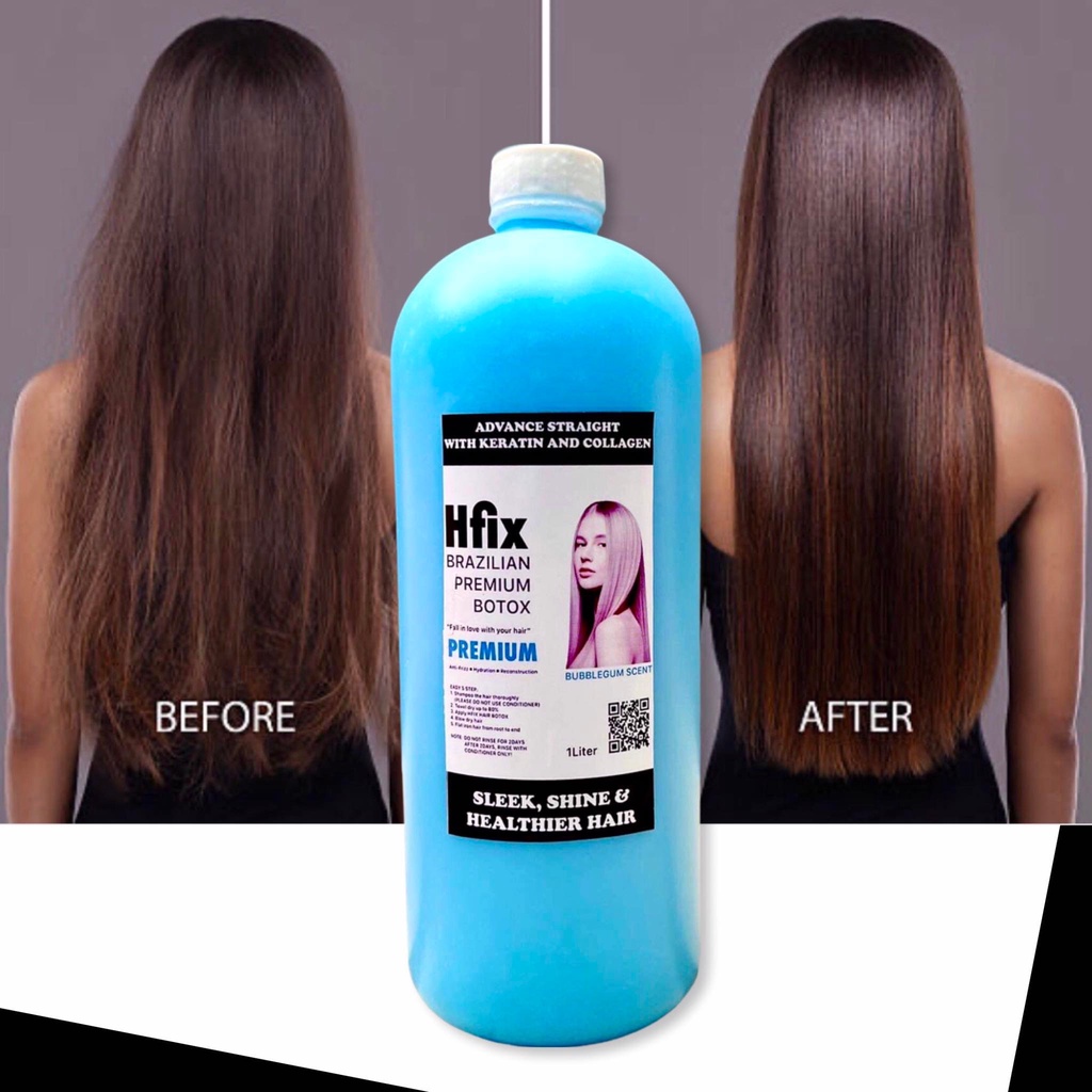 NEW HFIX HAIR B@T@X WITH KERATIN AND COLLAGEN (1 LITER) | Shopee ...