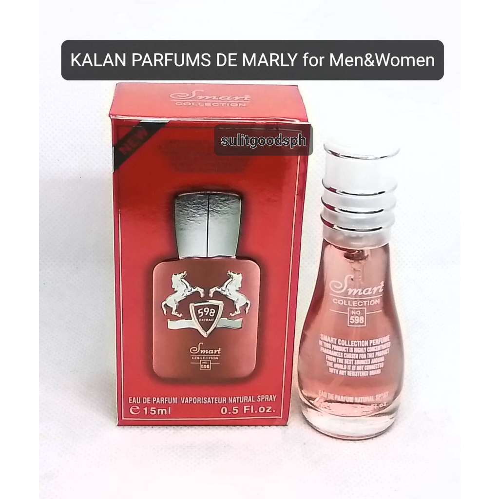 SMART COLLECTION PERFUME NO. 598 FOR MEN & WOMEN 15 ML EDP | Shopee ...
