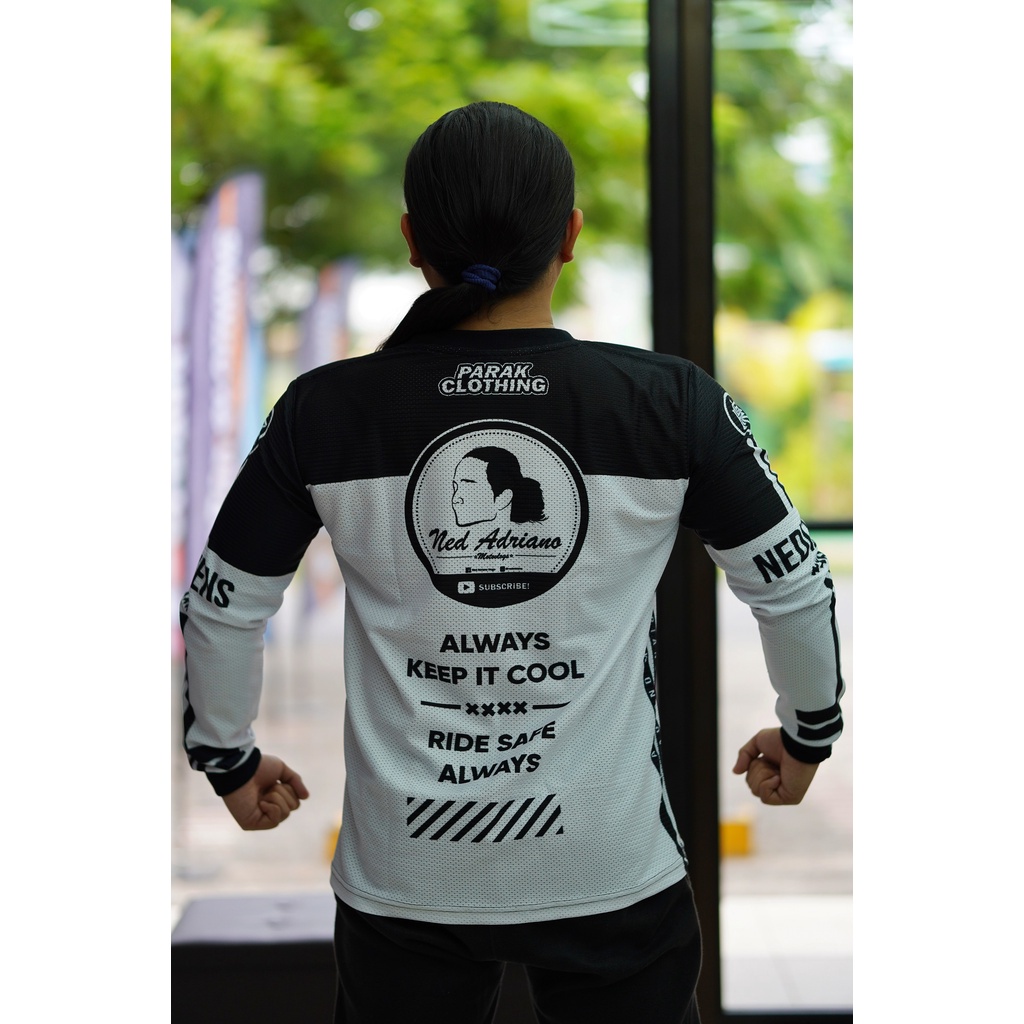 【Hot sale】Ned Adriano Parak Clothing Longsleeves | Shopee Philippines