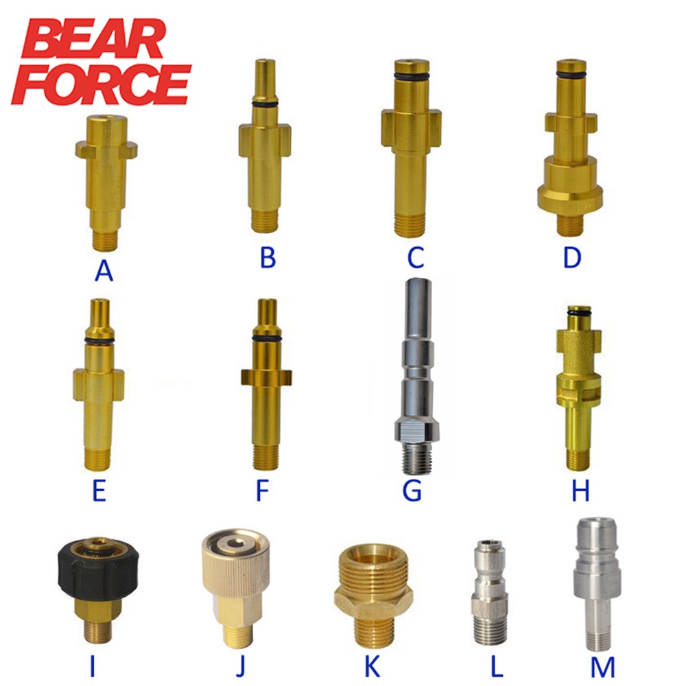 Pressure Washer Gun Lance Bayonet Adapter Snow Foam Lance Adapter High ...