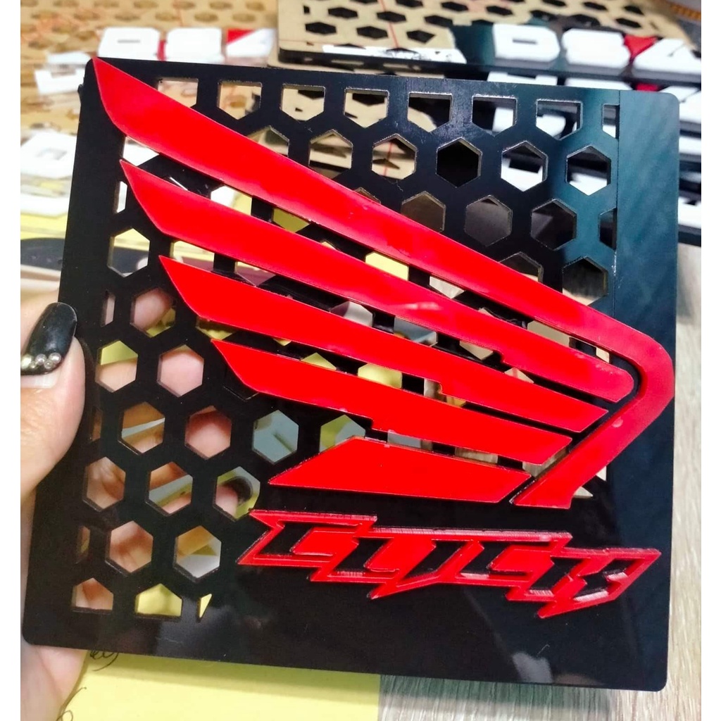 Acrylic radiator cover for nmax v1/V2, aerox v1/V2, click v2, mxi/mx ...