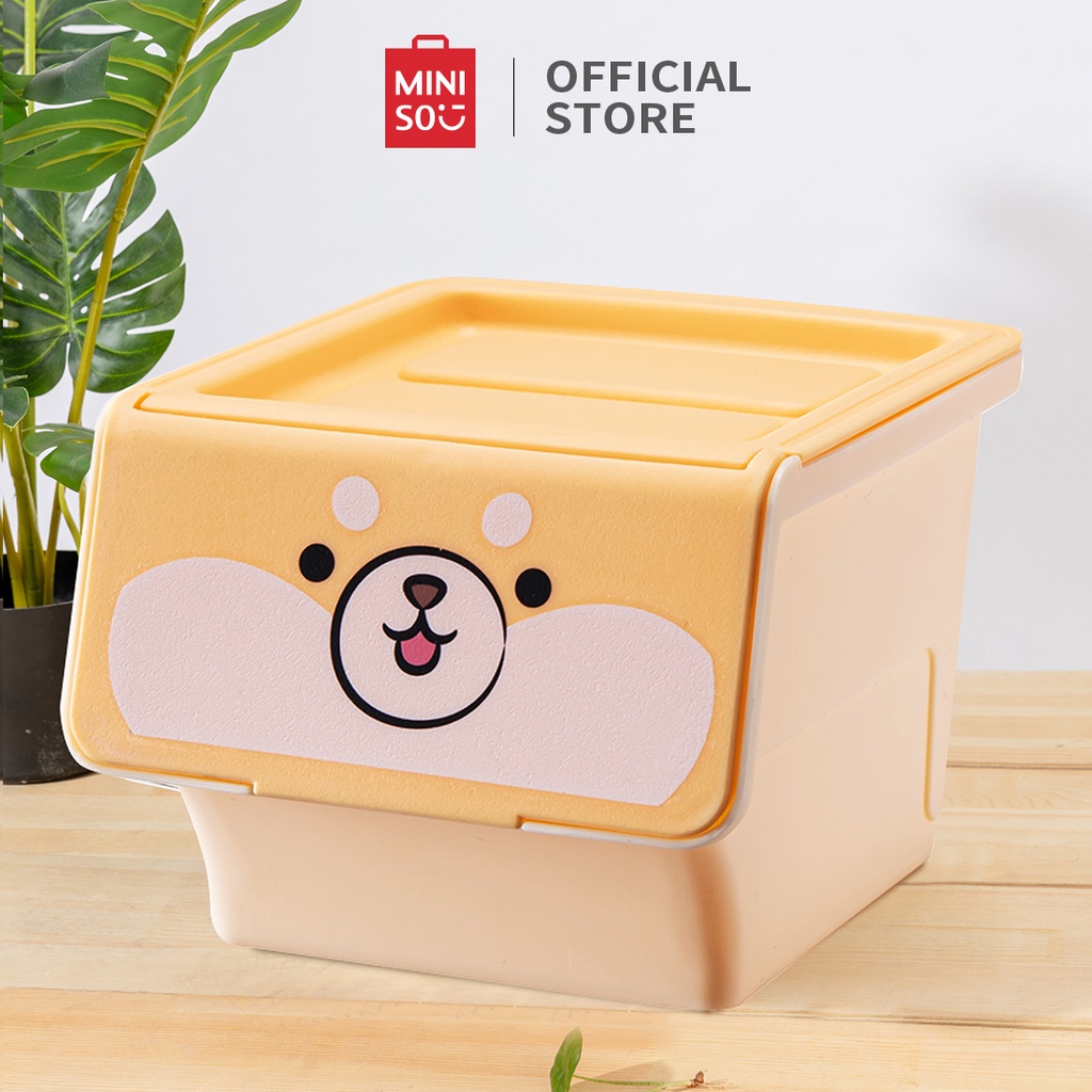 Miniso Storage Box with Lid Storage Box with Lid | Shopee Philippines