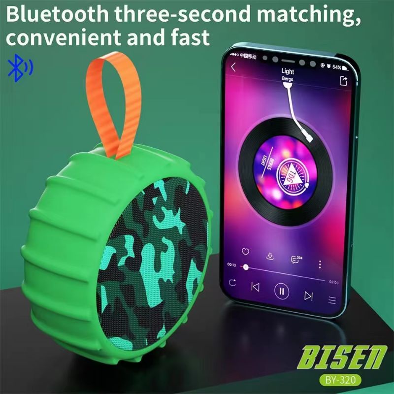 Bisen BY-320 Mini Portable Series wireless Speaker | Shopee Philippines