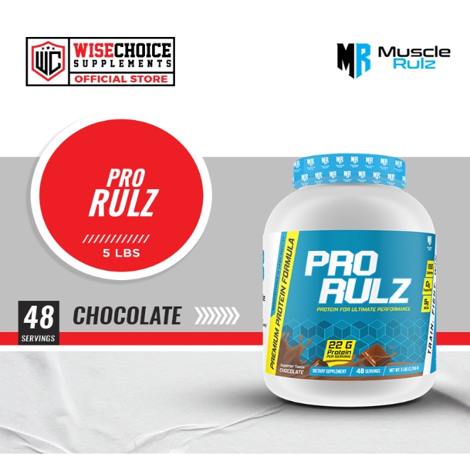 Muscle Rulz Pro Rulz 5Lbs Chocolate | Shopee Philippines