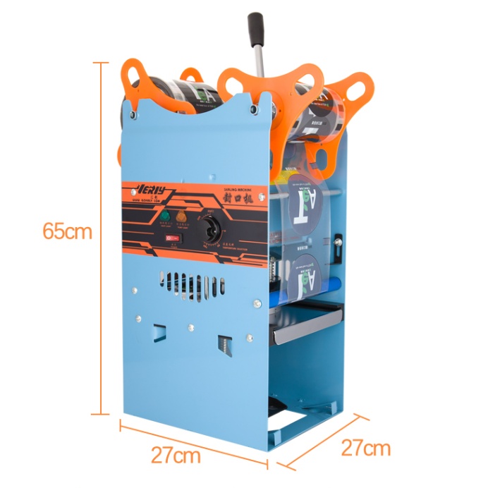 Verly Heavy Manual Sealing Machine Sealer Milk Tea Cup Plastic Cup Can ...