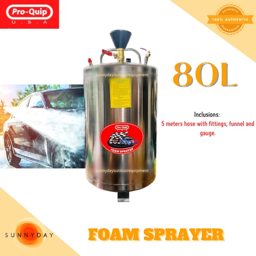 Foam Sprayer Foam tank for carwash. Pro-quip foam machine. 80L | Shopee ...