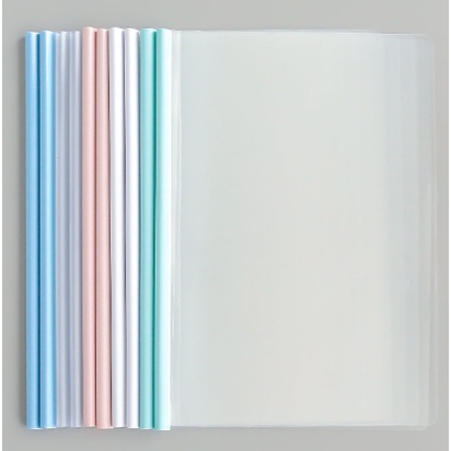 10 Pcs Mix Clear Report Cover Slide Folder Organizer for File Folder A4 ...