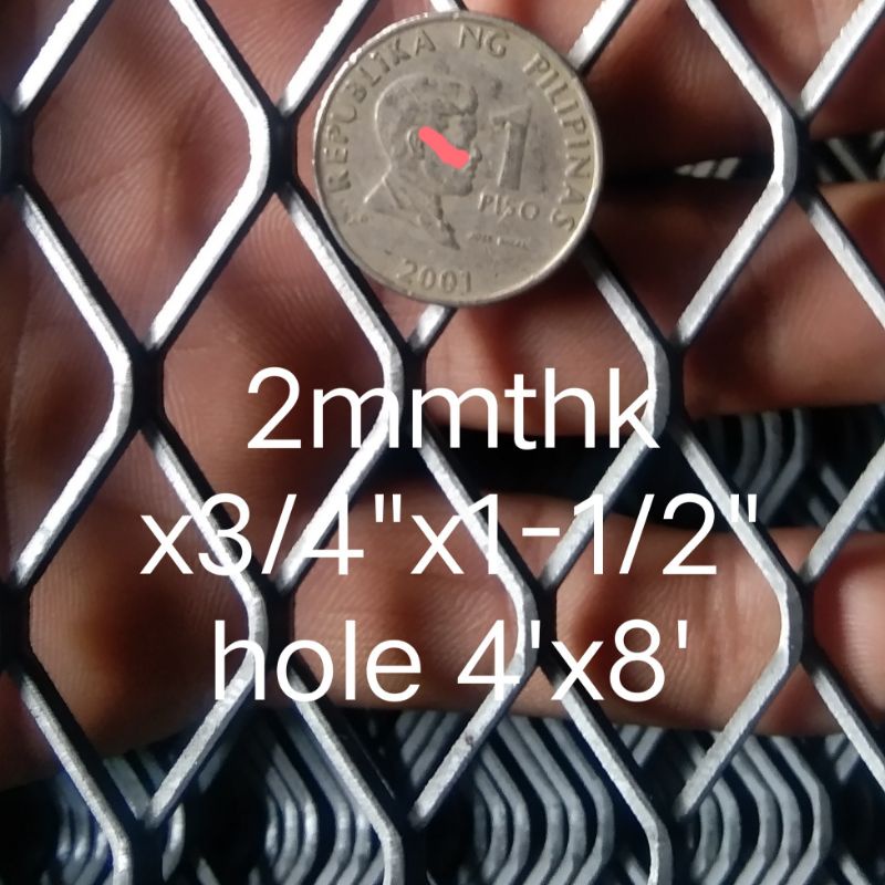 Expanded metal screen 3/4" x1-1/2" hole | Shopee Philippines