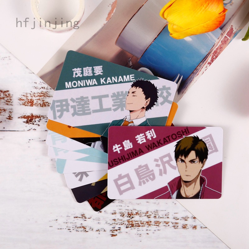 Haikyuu!! Anime ID PVC Cards Photocard Figure Cosplay Collection Card ...