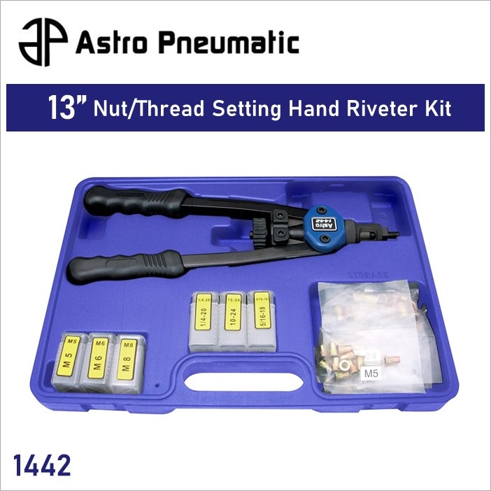 Astro Pneumatic 13″ Nut/Thread Setting Hand Riveter Kit - 1442 | Shopee ...