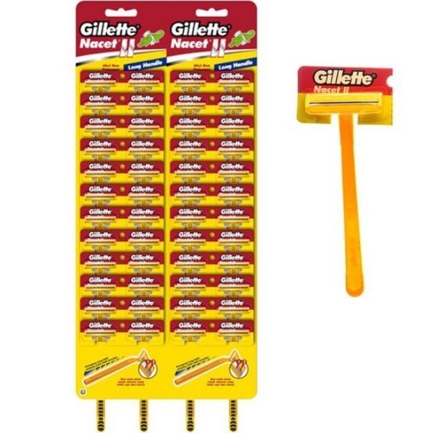 Gillette Rubie Razor | Yellow, Blue | Ultagrip | Sold by 4s | Shopee ...