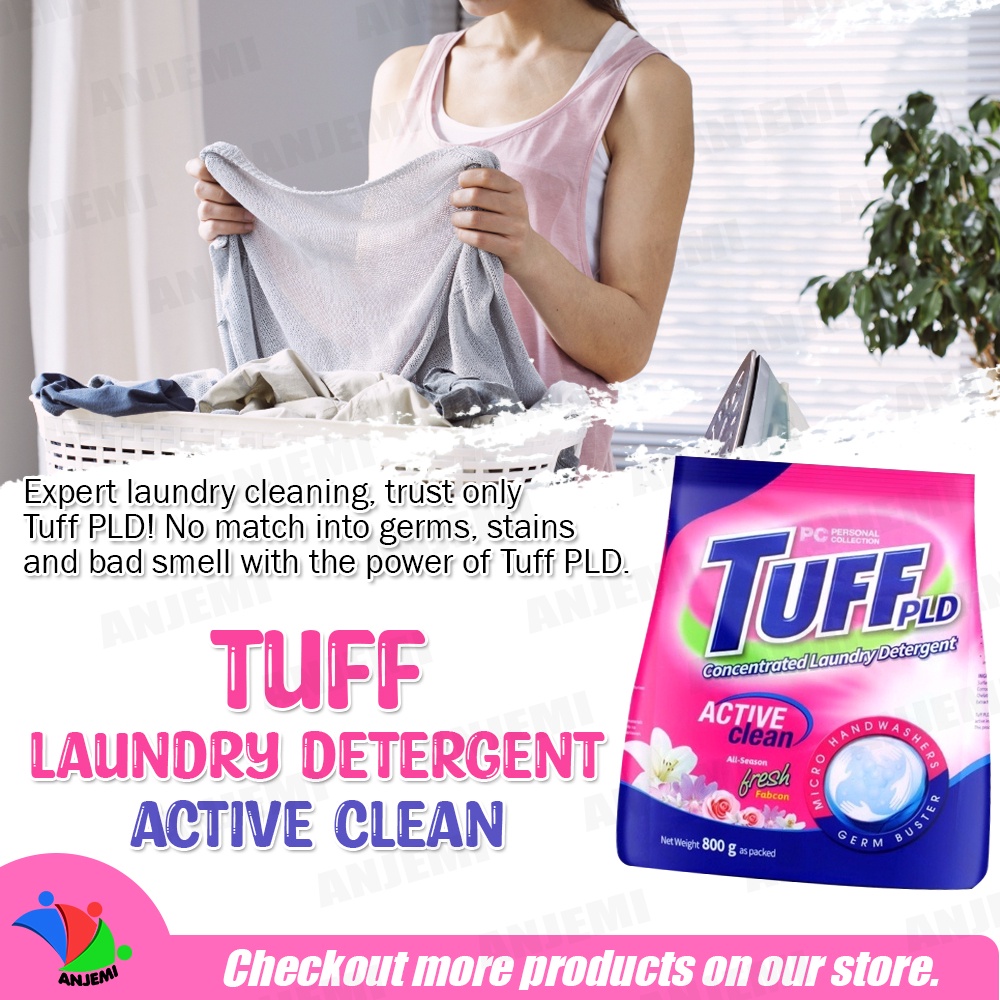 Personal Collection Tuff Laundry Detergent Active Clean 800g Laundry ...