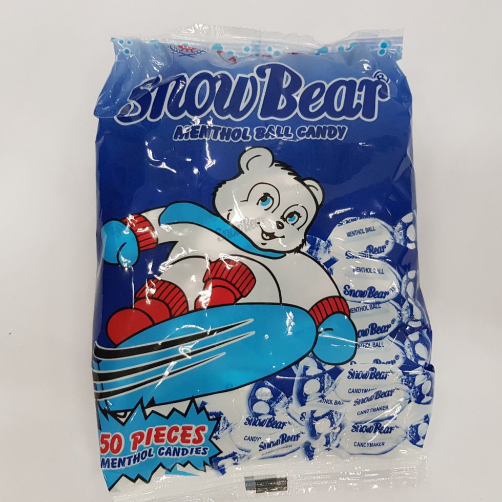 Snow Bear Menthol Candy 50's 230g | Shopee Philippines