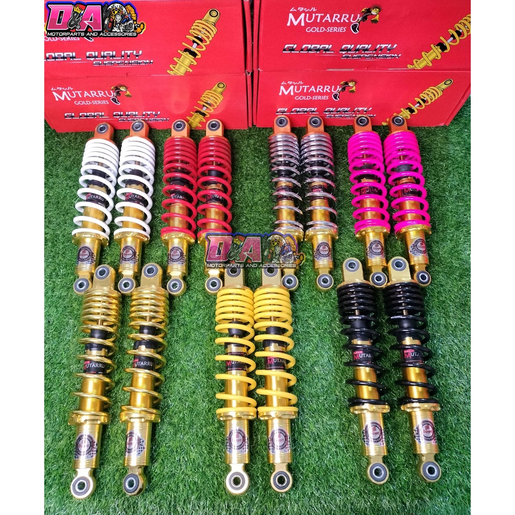 MUTARRU REAR SHOCK 310mm GOLD SERIES WAVE / SMASH / SHOGUN / XRM / RS ...