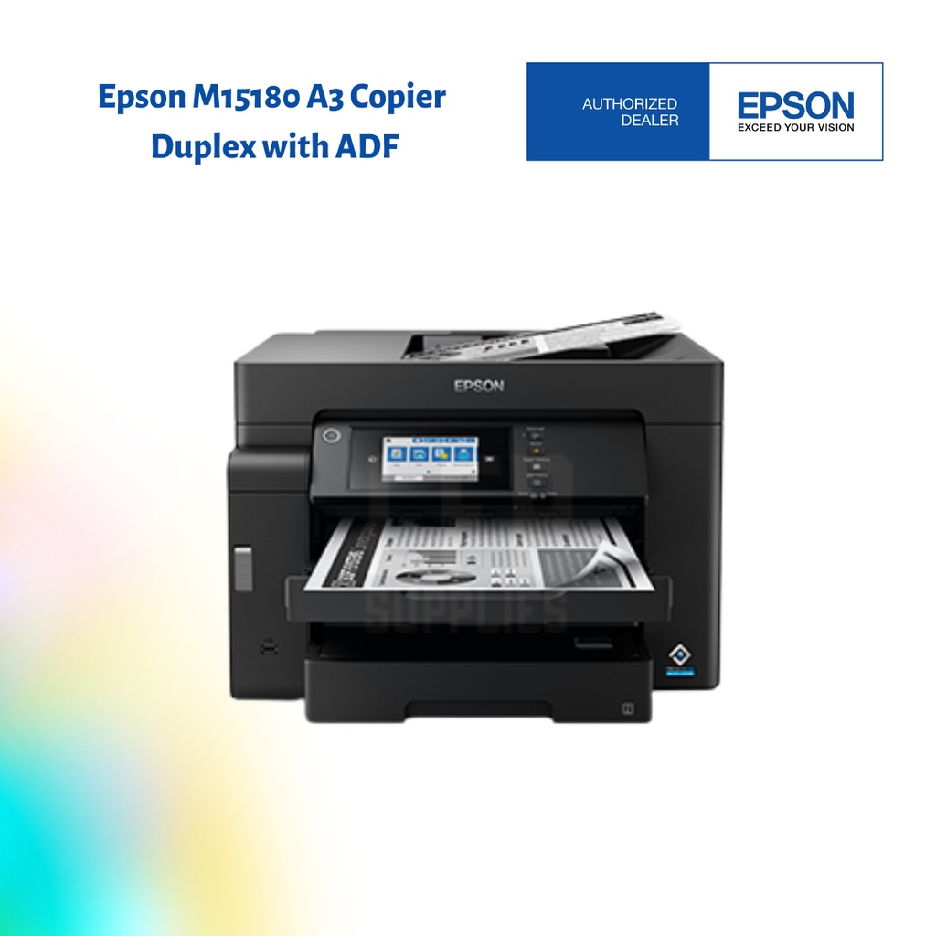 Epson EcoTank M15180 A3 Wi-Fi Duplex All-in-One Ink Tank Copier Printer | Shopee Philippines