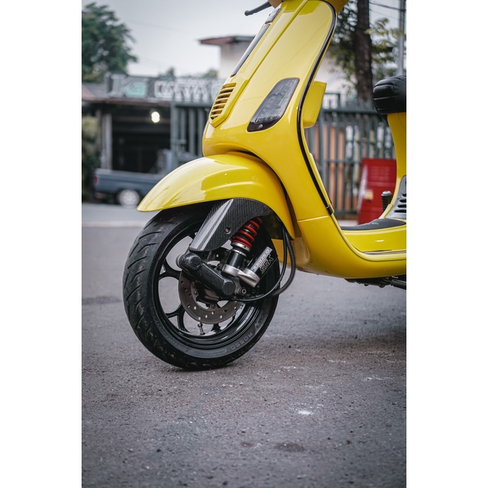 Fork Carbon Cover Kevlar Vespa Lxv S Primavera 3V Iget Sprint Iget ...