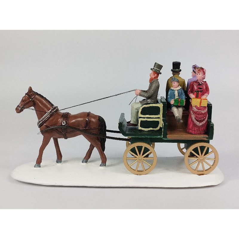 LEMAX Village Collection"Jaunting Car" | Shopee Philippines