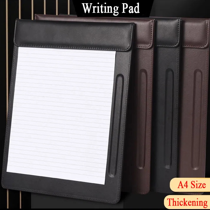 Office Meeting A4 pu leather Clipboard File Folder Document Holder ...