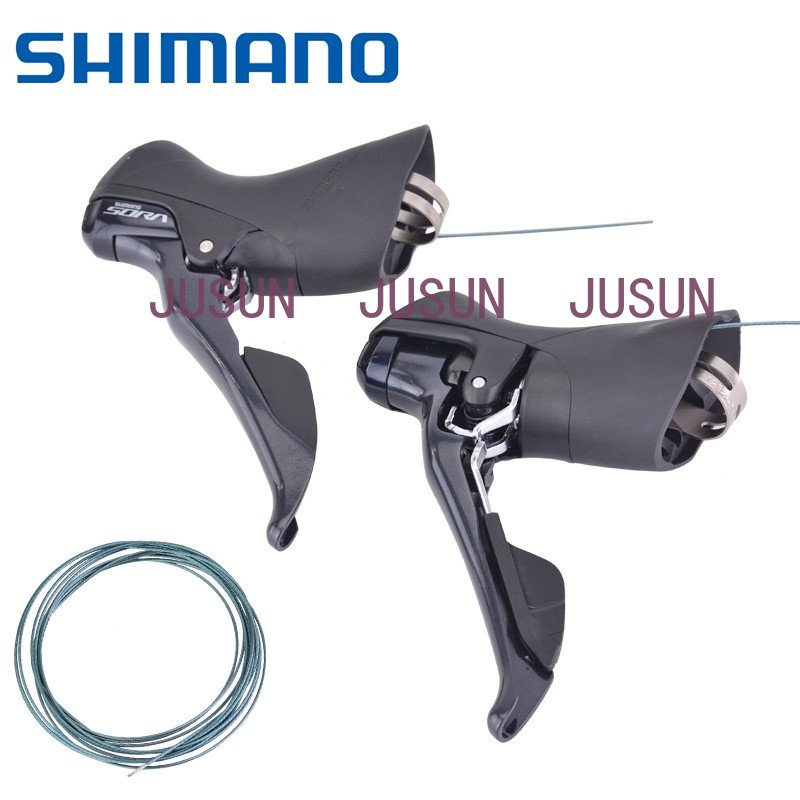 Shimano Sora ST-R3000/R3030 2/3×9 Speed Road Bike STI Shifter Brake ...